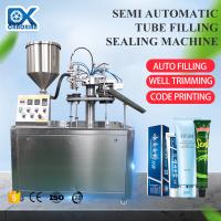 China Automatic Tube Filling Sealing Machine 5-500ml Capacity 10-30pcs/min for Cosmetics and Chemicals for sale