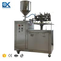 China Semi Automatic Rotary Ointment Tube Filling Machine 5-500ml Capacity 10-30pcs/min Speed for sale