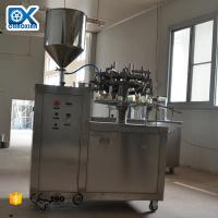 China Semi Automatic Rotary Ointment Tube Filling Machine 5-500ml Capacity 10-30pcs/min Speed for sale