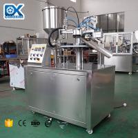 China Semi-Automatic Tube Filling Sealing Machine for 5-500ml PP Plastic Tubes with ±0.5% Accuracy for sale