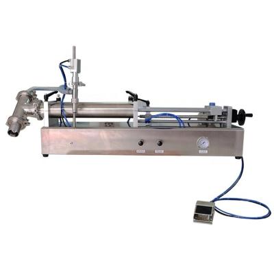 China Horizontal Semi-Automatic Pneumatic Filling Machine with ±0.5% Accuracy and 5-5000ml Range for sale
