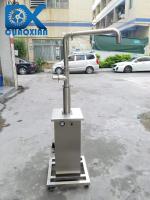 China Semi-Automatic Vertical Piston Filling Machine 500x500x1600mm for Creams, Oils & Liquids with 4-8 MPa Air Pressure for sale