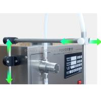 China Semi-Automatic Magnetic Pump Filling Machine FM-04 with 5-25 Bottles/Min Speed and ±0.5% Accuracy for Cosmetic, Food, and Beverage Industries for sale