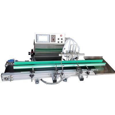 China Auto Electric Pump Filling Machine 5-2000ml Capacity 50 BPM Speed for PET Glass Bottles for sale
