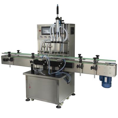 China Automatic Electric Magnetic Pump Filling Machine with 5L/min Flow Rate and 0.5% Accuracy for Liquid Bottling for sale