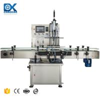 China Automatic Electric Magnetic Pump Filling Machine with 5L/min Flow Rate and 0.5% Accuracy for Liquid Bottling for sale