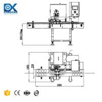 China Linear Industrial Automatic Piston Filling Machine for High Viscosity Liquids - 5-5000ml Range, ±1% Accuracy, 2400-2800 Bottles/Hour for sale