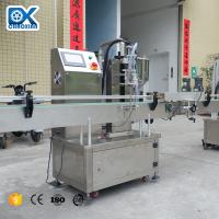 China Linear Industrial Automatic Piston Filling Machine for High Viscosity Liquids - 5-5000ml Range, ±1% Accuracy, 2400-2800 Bottles/Hour for sale