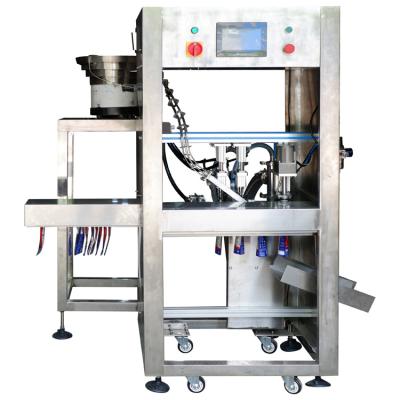 China Automatic Stand Pouch Filling and Capping Machine 5-2000ml Capacity 20-30 Pouches/Min Speed for sale