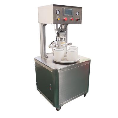 China Semi-Automatic Vacuum Bottle Cap Sealer for Plastic Bottles & Glass Jars - 15-25 BPM Capacity, ∅20-100mm Cap Range for sale