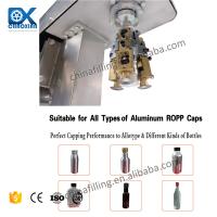 China Semi-Automatic ROPP Capping Machine 600-120BPH Capacity for 50-300mm Bottle Diameters for sale