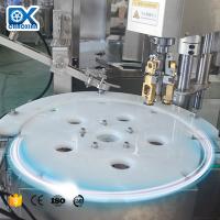 China Rotary Bottle Cap Sealing Machine for Spirits & Liquor - 1800-2100 BPH Capacity, 20-28mm Cap Diameter for sale