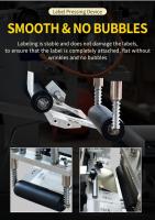 China LM2 Semi-Automatic Flat Surface Labeling Machine 600×500×750mm for 20-200mm Bottles for sale