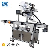 China Top Side Automatic Labeling Machine 25-45 PPM with ±1mm Accuracy for Bottles, Boxes and Containers for sale