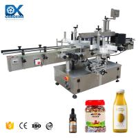 China Automatic Two-Sides Labeling Machine for Round/Square Bottles - 25-60 pcs/min Speed, 2900×1500×1530mm Dimensions for sale
