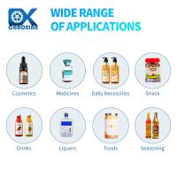 China Automatic Two-Sides Labeling Machine for Round/Square Bottles - 25-60 pcs/min Speed, 2900×1500×1530mm Dimensions for sale