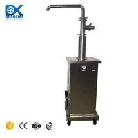 China Semi-Automatic Liquid Suction Feeder Machine 500x500x1600mm for Cream, Paste & Fluid Filling for sale