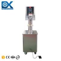 China Portable Semi-Automatic Can Sealing Machine 400W for 40-200mm Height Bottles with 600-1200 BPH Capacity for sale