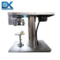 China Semi-Automatic Food Container Sealing Machine 400W 600-1200bph for Glass Cups Aluminum Cans Plastic Bottles for sale