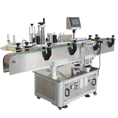 China Automatic Round Bottle Labeling Machine 25-60 PPM for 15-120mm Diameter Containers with Customizable Options for sale