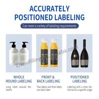 China Automatic Cylindrical Bottle Labeling Machine with Sensor - 15-120mm Diameter, 25-60 pcs/min Speed for sale
