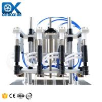 China Semi-Automatic Vacuum Filling Machine 5-5000ml Range with ±0.5% Accuracy for Liquor Oil Syrup Bottles for sale