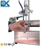 China Semi Automatic Piston Liquid Filling Machine 5-1000ml Portable Sachet Pouch Filler for sale