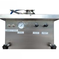 China Semi Automatic Hot Heated Hopper Filling Machine 35L 50L for Grease Candle Wax Peanut Butter for sale