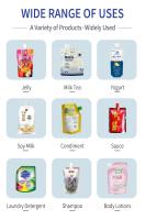China Automatic Stand Pouch Filling and Capping Machine 5-2000ml CE Certified for sale