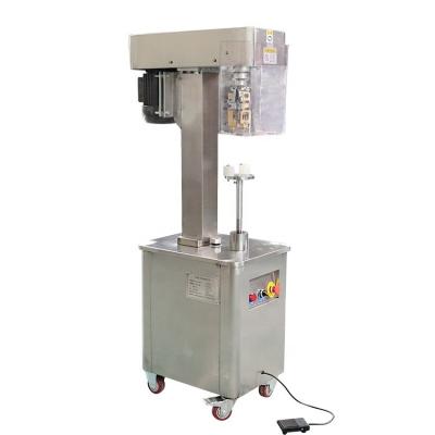 China Manual ROPP Aluminium Cap Sealing Machine 250W 600-120BPH Tin Capper for Vials Cans for sale