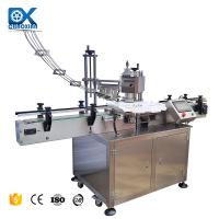 China High Speed Vacuum Food Storage Container Automatic Cap Closing Bottle Sealing Machine Price for sale