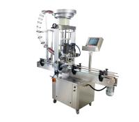 China Automatic Screw Cap Capping Machine 1800-2400bph for 20-50mm Caps for sale