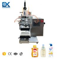 China Semi Automatic Flat Surface Labeling Machine for Square Bottles 220V 50Hz for sale