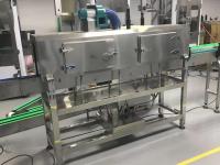 China Automatic Heat Shrink Sleeve Labeling Machine 9000BPH High Speed Bottle Labeler for sale