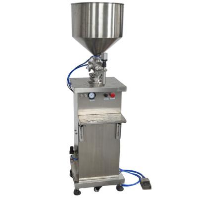 China Manual Liquid Filling Machine 5-5000ml Stainless Steel for Honey Sauce Cream Oil for sale