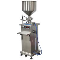 China Manual Liquid Filling Machine 5-5000ml Stainless Steel for Honey Sauce Cream Oil for sale