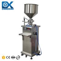 China Semi Automatic Piston Filling Machine 5-500ml for Shampoo Oil Juice Bottling for sale