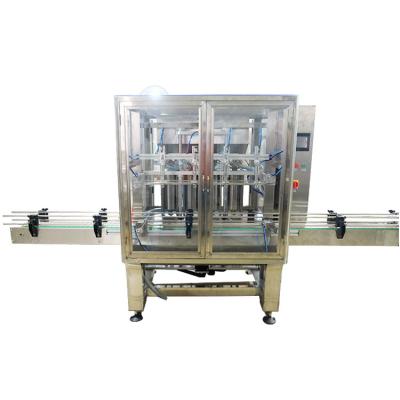 China Automatic Volumetric Piston Liquid Filling Machine 5000ml 220V for Honey Cream Oil for sale