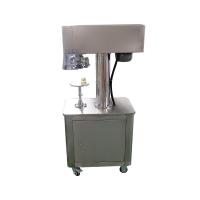 China Semi-Automatic Can Sealer Machine 600-1200bph Aluminum Bottle Capper for Beer Juice Soda for sale