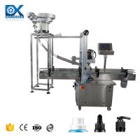 China Square Glass BottleTurntable Trigger Sprayer Pump 20 liter Jar Cap Automatic Capping Machine Price for sale