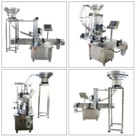 China Automatic Screw Capping Machine with Cap Feeder 220V 1800-2400 BPH for Plastic Bottles for sale