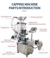 China Pneumatic Pilfer Proof PET Cans Sealer Machine Capping Close Sealing Tin Can Best Bottle Capper for sale
