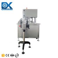 China Auto Screw Cap Sealing Machine 1800-2100bph 220V Glass Bottle Capper for Food Snack Jar for sale