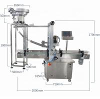 China Automatic Bottle Cap Sealing Machine for Screw Caps 20-50mm 1800-2400bph for sale