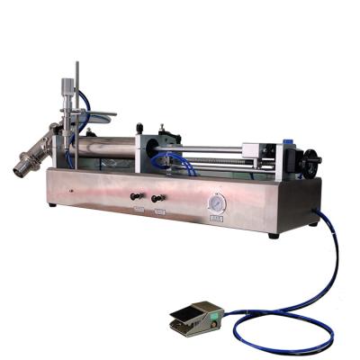 China Semi-Automatic Piston Liquid Filling Machine 5-5000ml Portable Bottle Filler for sale