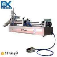China Semi-Automatic Piston Liquid Filling Machine 5-5000ml Portable Bottle Filler for sale