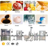 China Automatic 4 Head Piston Filling Machine for Paste Oil Beverage 5-5000ml CE for sale