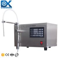 China Semi-Auto Electric Pump Filling Machine 5-2000ml for Juice Milk Oil Bottling CE Certified for sale