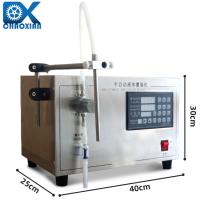 China Semi-Auto Electric Pump Liquid Filling Machine 5-2000ml Adjustable Bottling Machinery for sale
