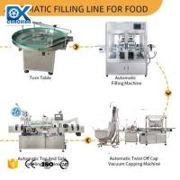 China Automatic Vacuum Equal Level Filling Machine for Oil Glass Bottles 5-1000ml CE for sale